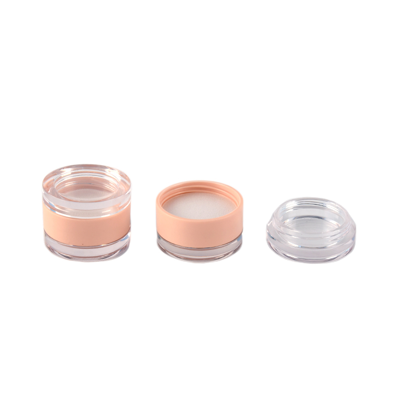 China cylinder double head lip mask cream jar empty lip scrub container ...